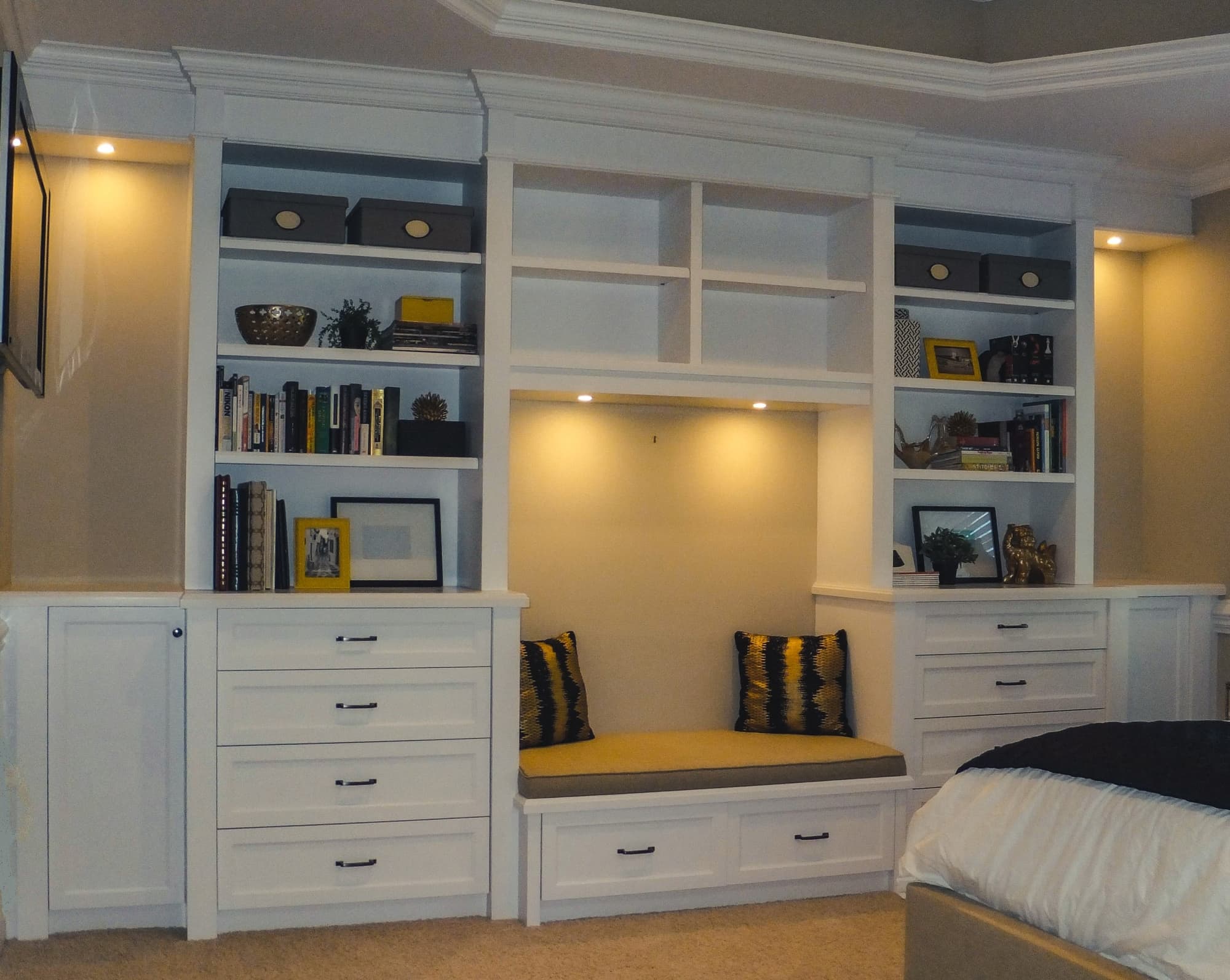 Libraries & Shelving for Autumnwood Designs by Wishbone+Partners